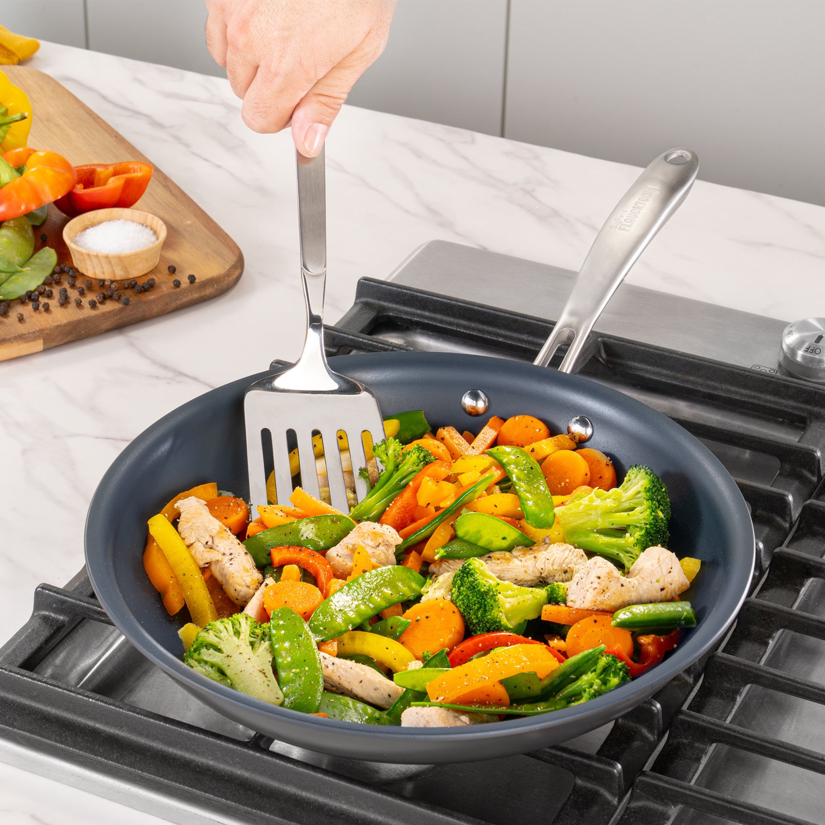 Laser Titanium 12 Piece Set – Guy Fieri's Flavortown