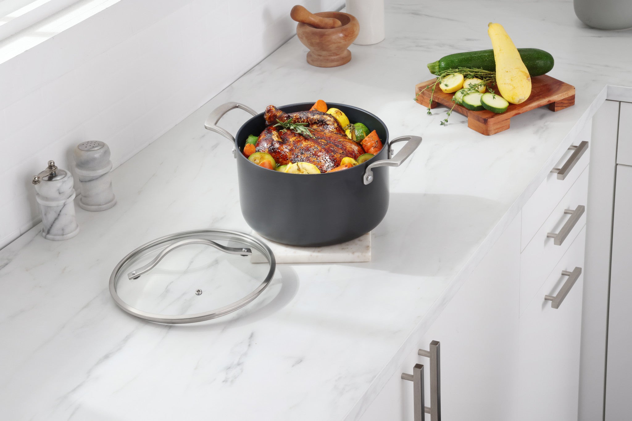 Laser Titanium 6qt Dutch Oven with lid – Guy Fieri's Flavortown